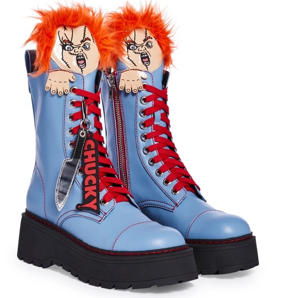 Chucky | Shoes | Chucky Platform Boots | Poshmark